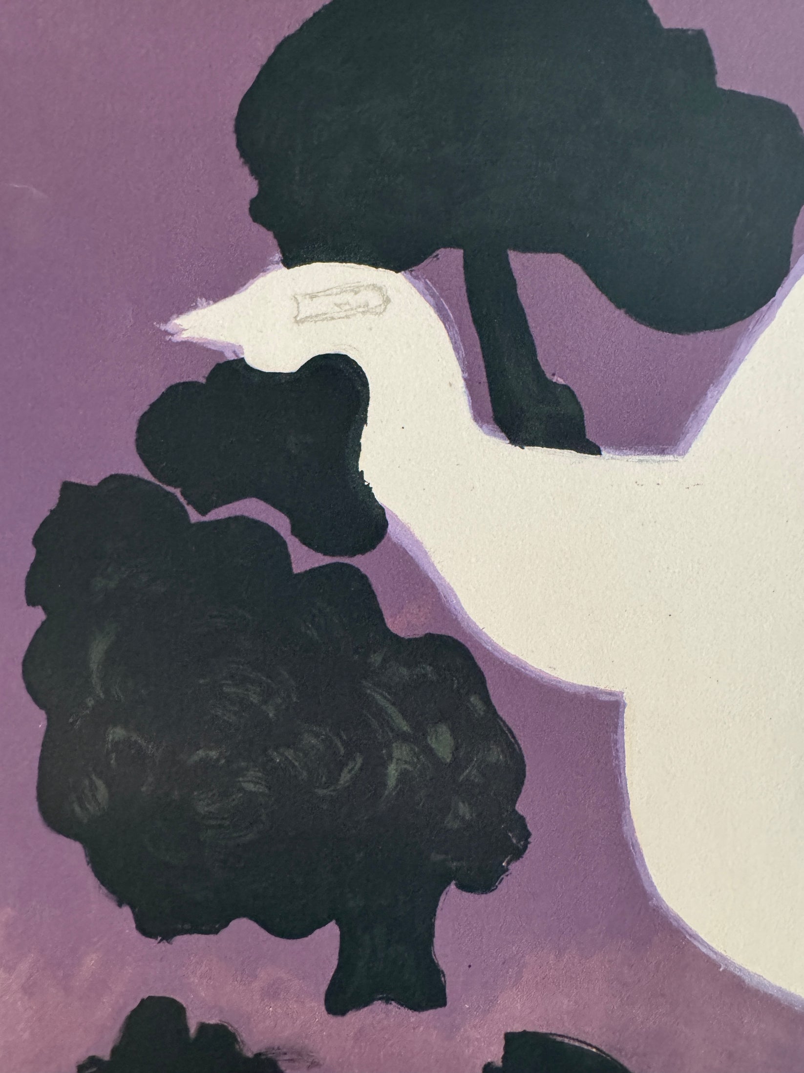 L'atelier de Braque - Musee du Louvre by Georges Braque, 1961 – Mourlot ...