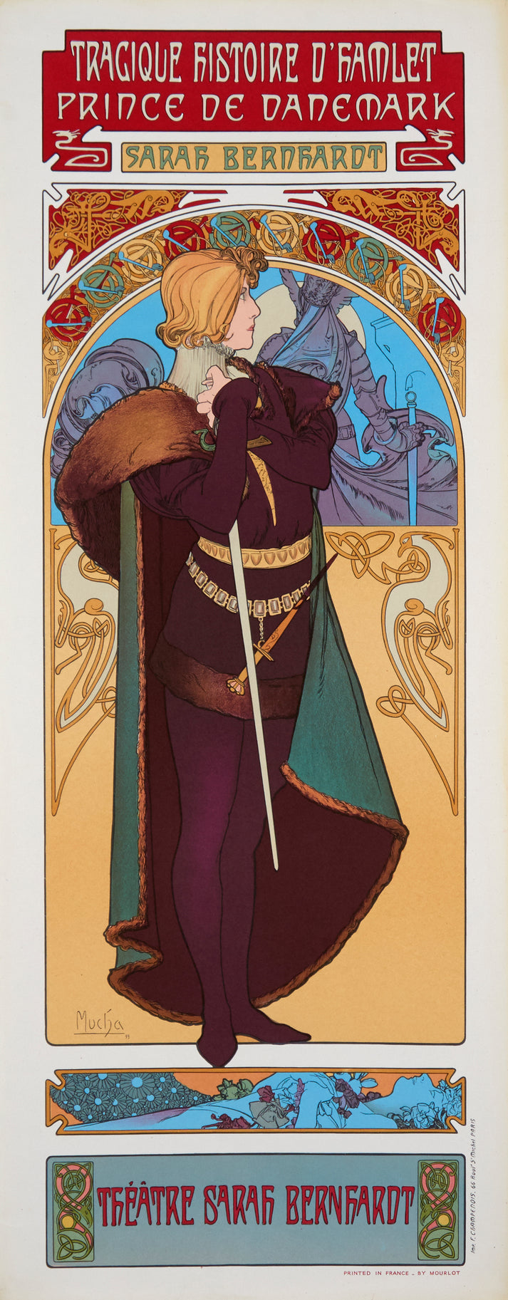 Hamlet by Alphonse Mucha – Mourlot Editions